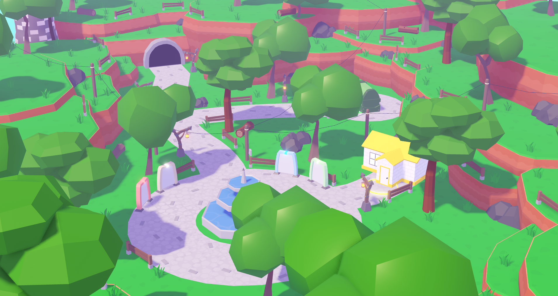 Low Poly Simulator Map – Clearly Development
