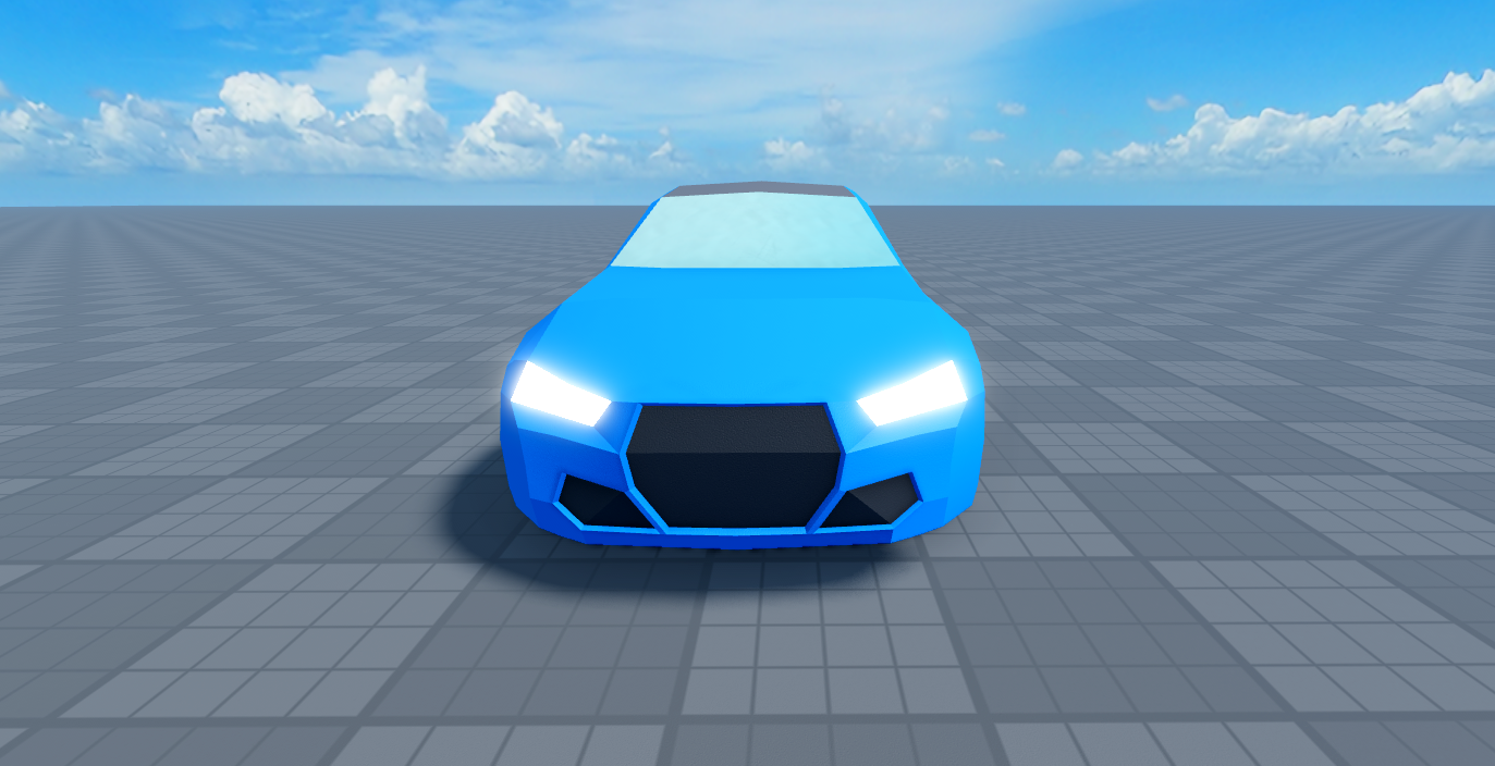 Low Poly BMV Car Vehicle – Clearly Development