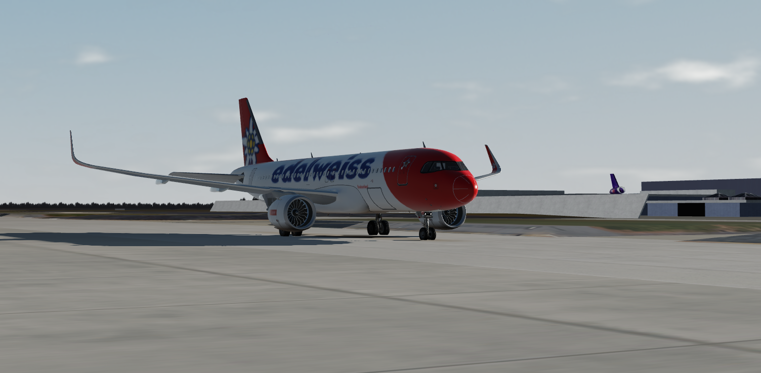 Edelweiss Echo A320NEO Livery – Clearly Development