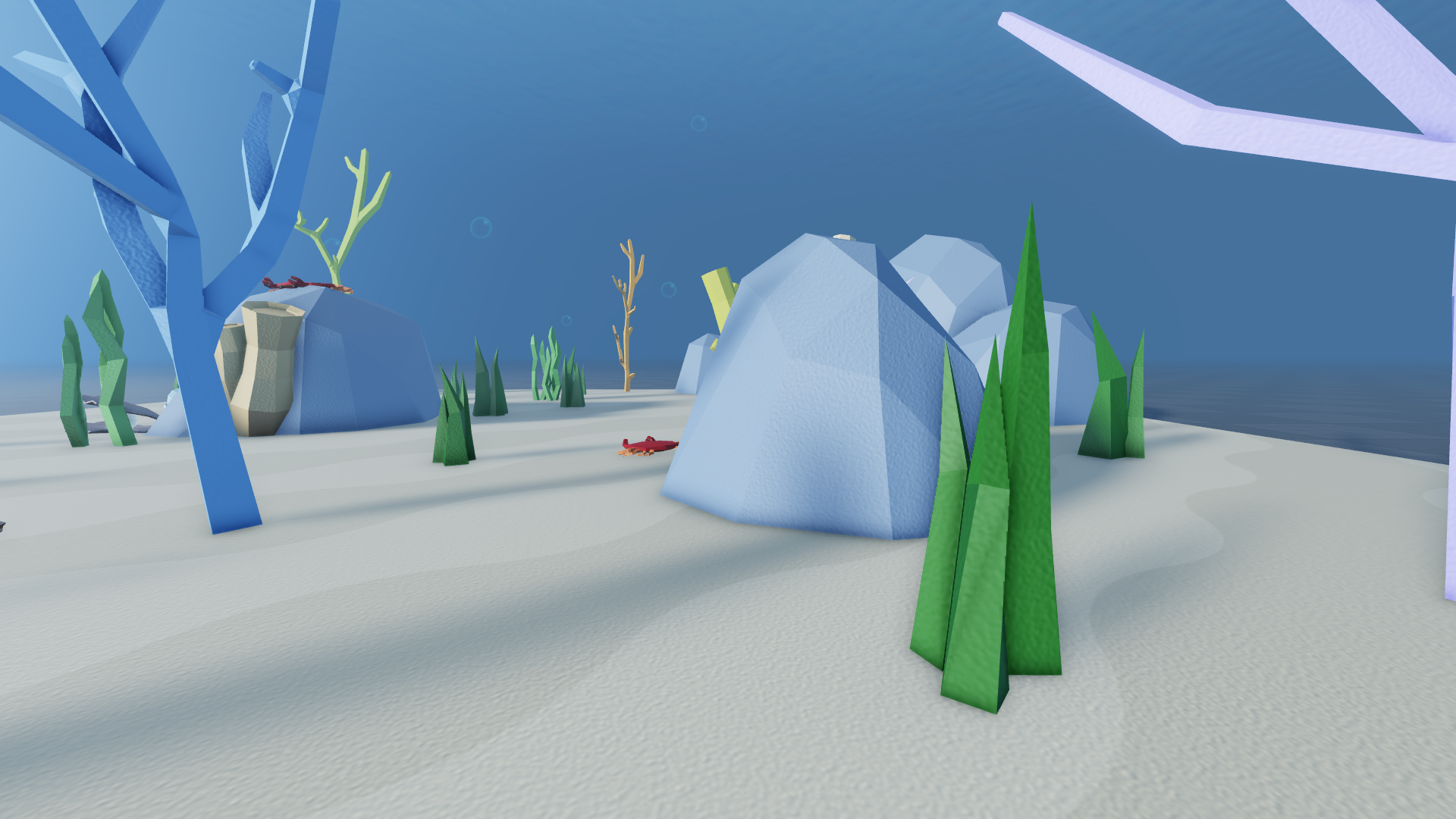 Low Poly Underwater Ocean Asset Pack – Clearly Development