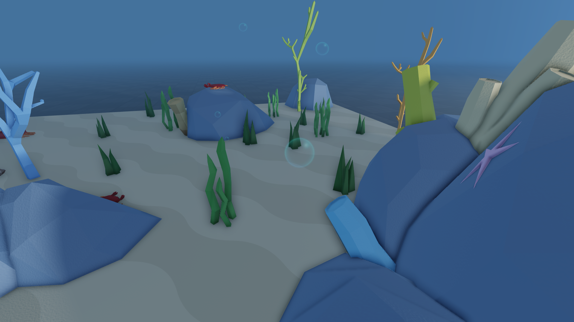 Low Poly Underwater Ocean Asset Pack – Clearly Development