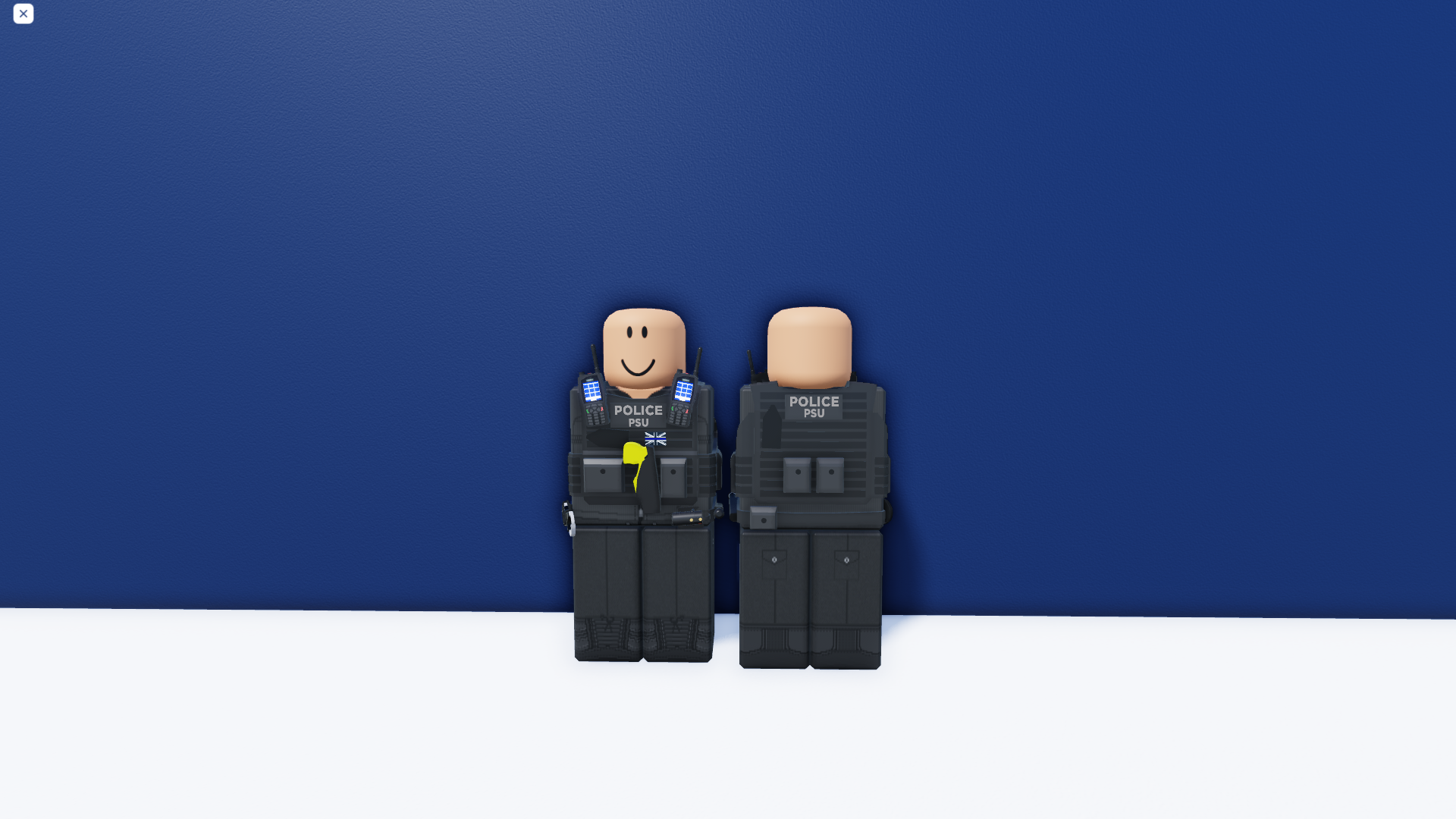 Generic Police – Police Support Unit PSU Vest Kit – Clearly Development