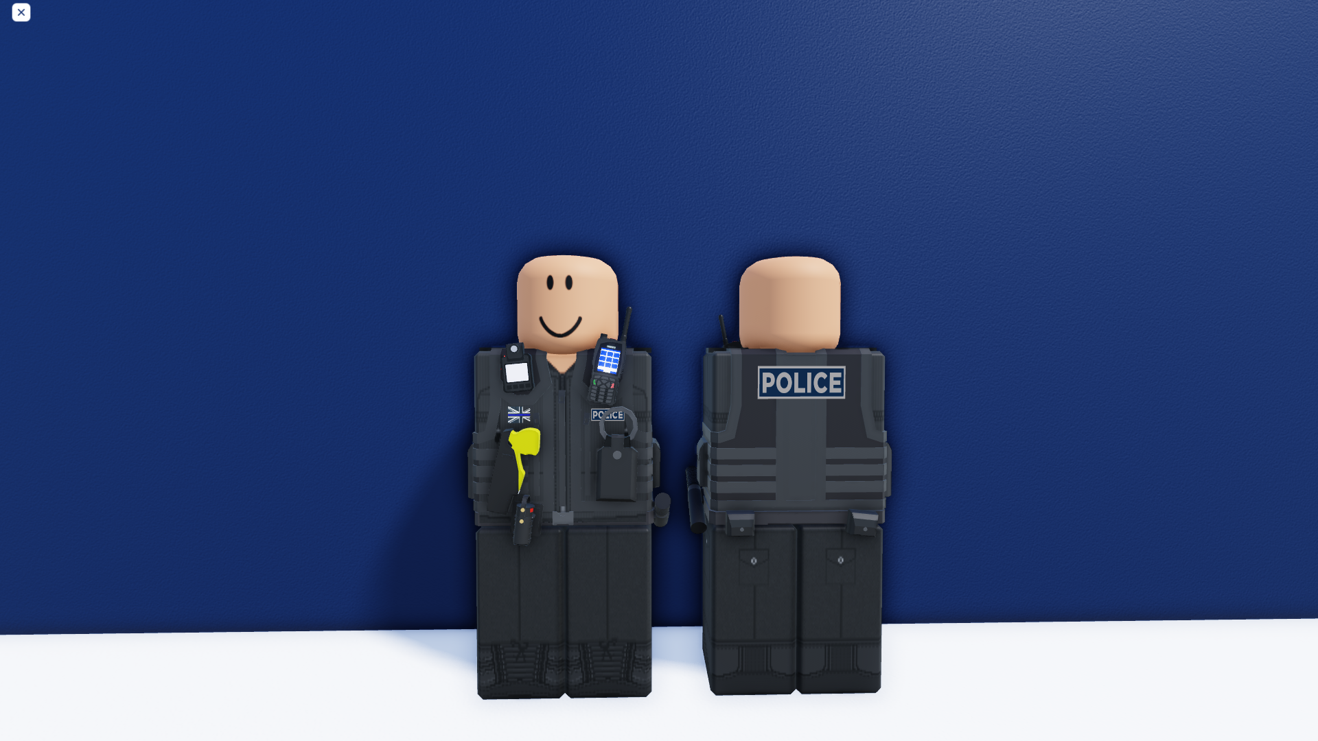 Generic Police – Frontline Policing Duty Vest Kit – Clearly Development