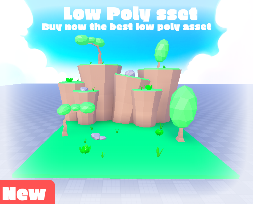 Low Poly Asset (best of all assets) – Clearly Development