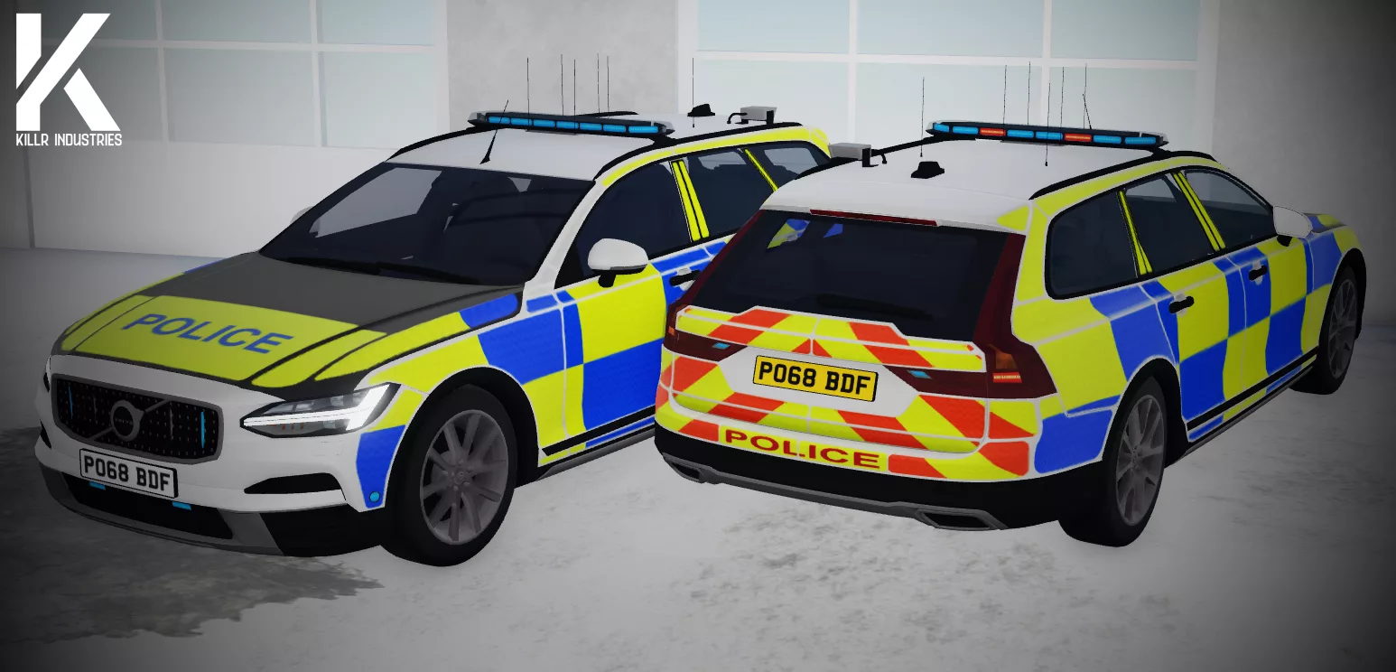 UK Police 2018 Volvo V90 – Clearly Development
