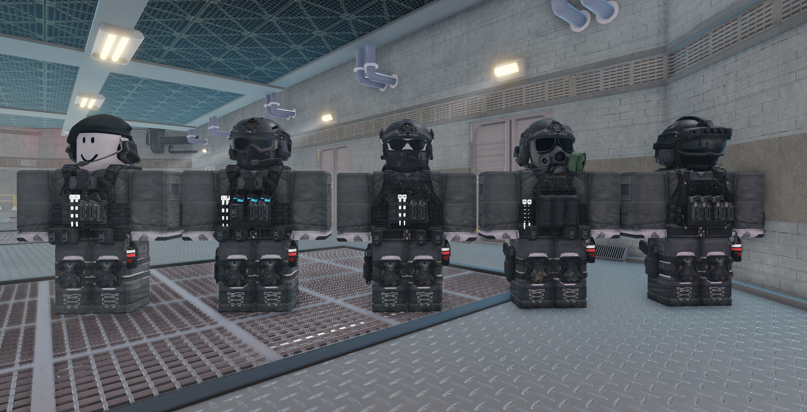 MTF Division morphs – SCPF – Roblox – Clearly Development