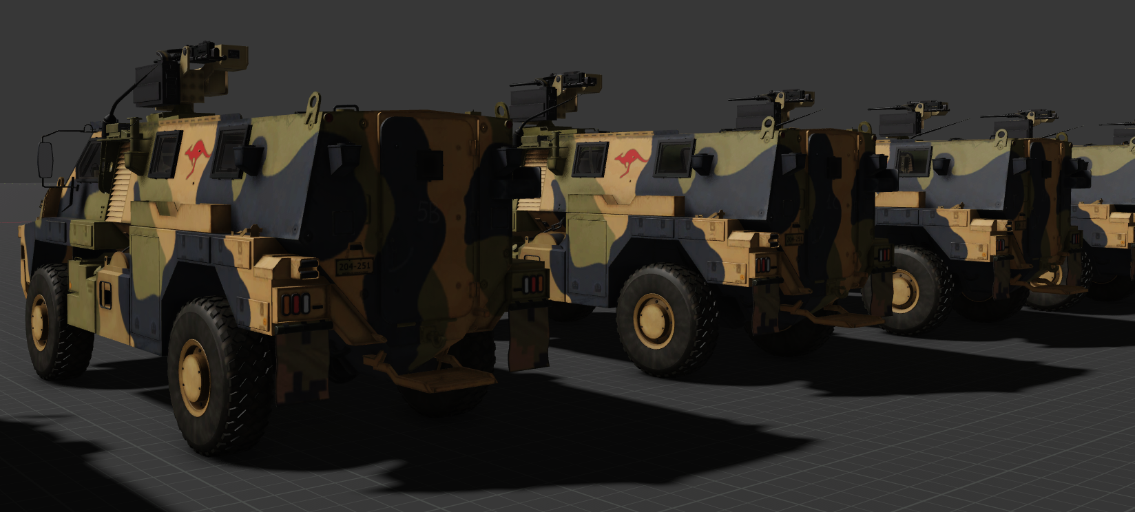 Bushmaster Protected Mobility Vehicle – Clearly Development