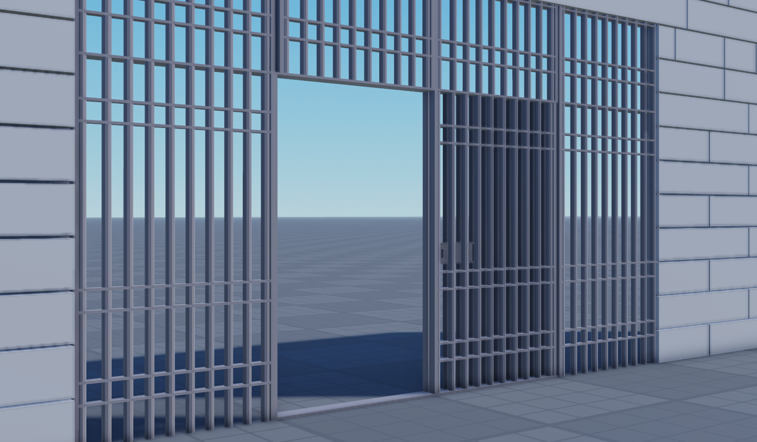 Prison Sliding Door with Animated Movement. Contains script. – Clearly ...