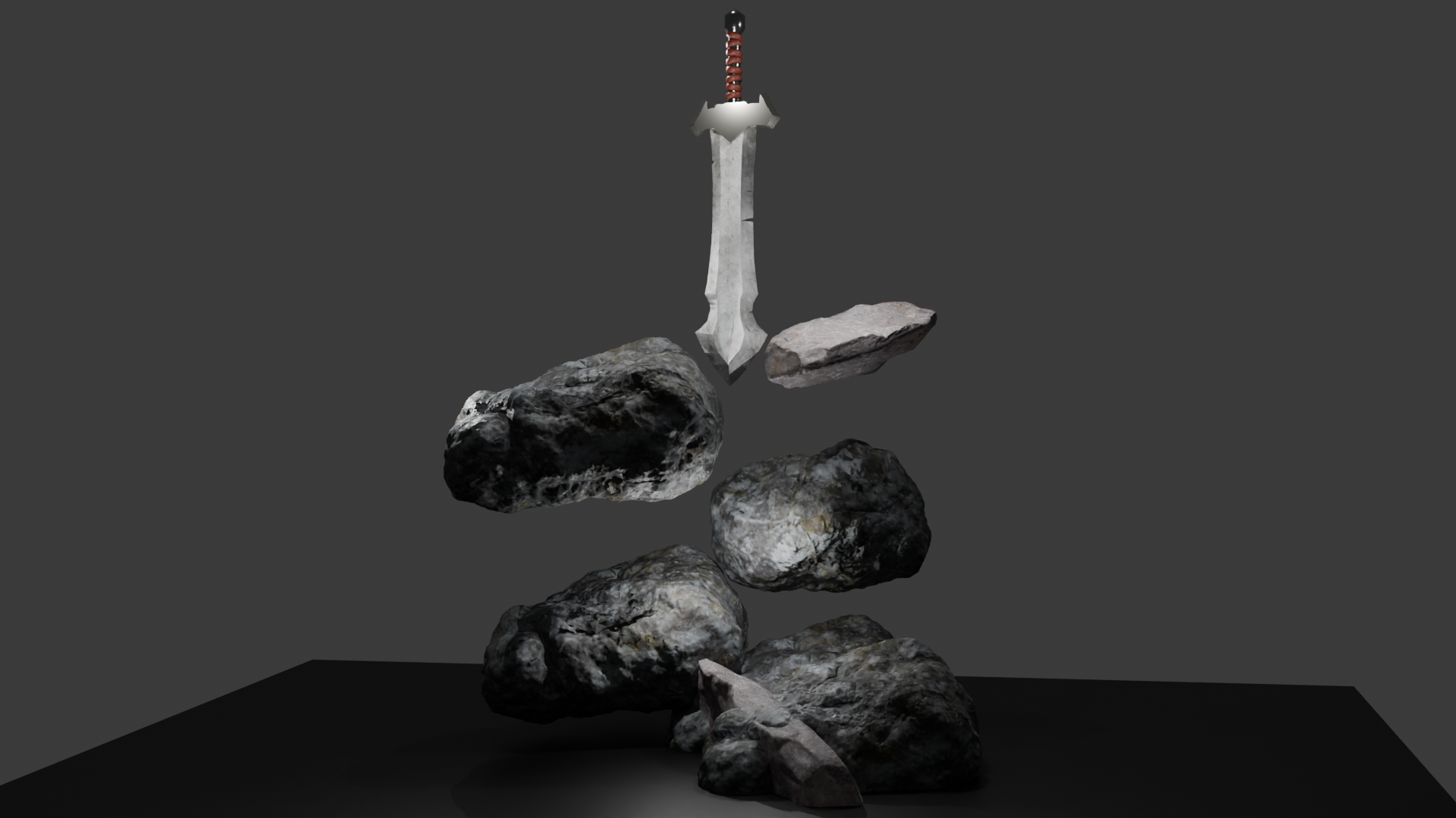 Mediveal Textured Stylized Sword – Clearly Development