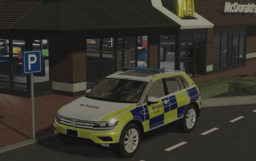 BE Politie Volkswagen Tiguan – Clearly Development