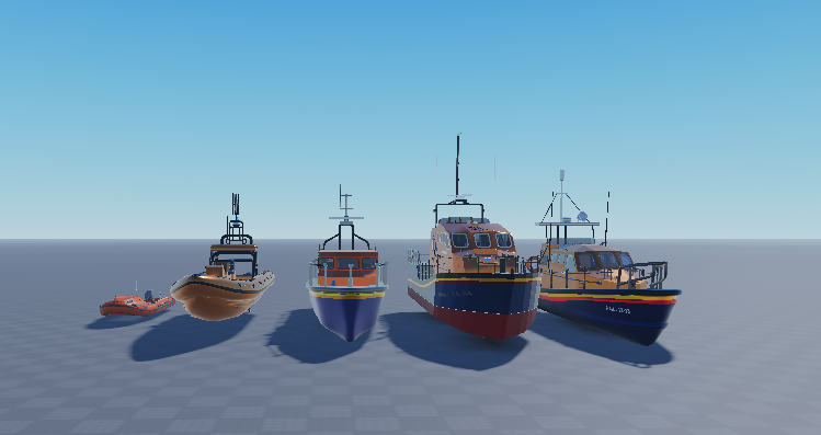 RT – RNLI Boat Pack – Clearly Development