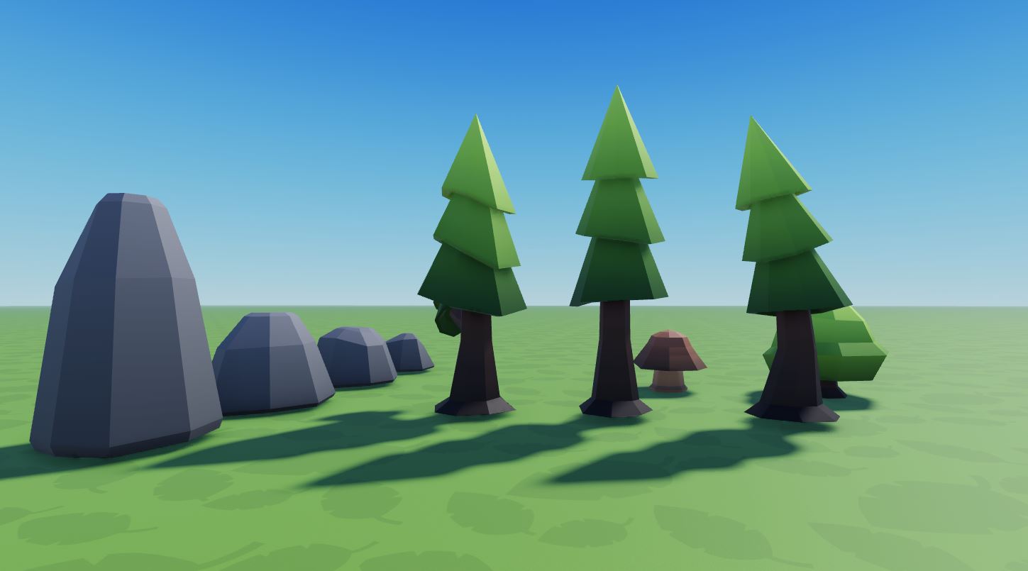 Cheap Low Poly Forest Pack Models – Clearly Development