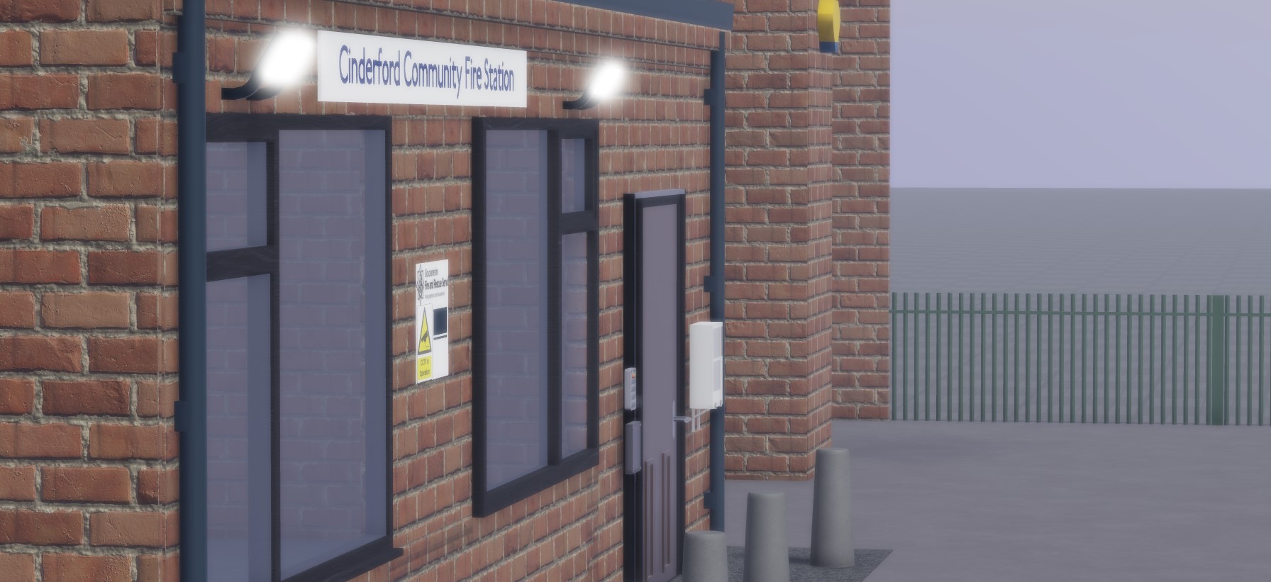 UK Small Community Fire Station, Cinderford Community Fire Station ...