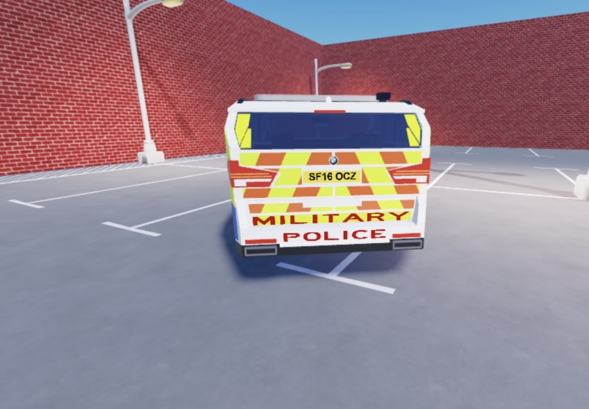 BMW Military Police Patrol Roleplay Car – Clearly Development