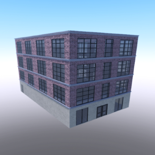 Detailed City Building No Interior – Clearly Development