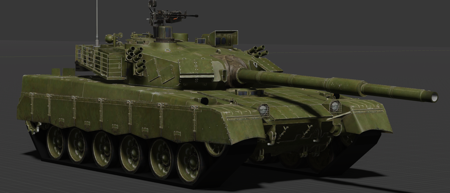 MBT2000 (Al-Khalid/VT-1A) – Clearly Development