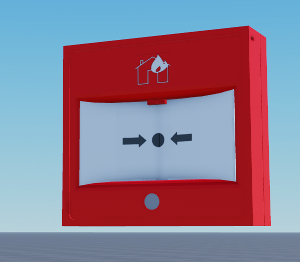 Old Style KAC FIRE Call Point Close Replica – FOR Armodia Flow² ...