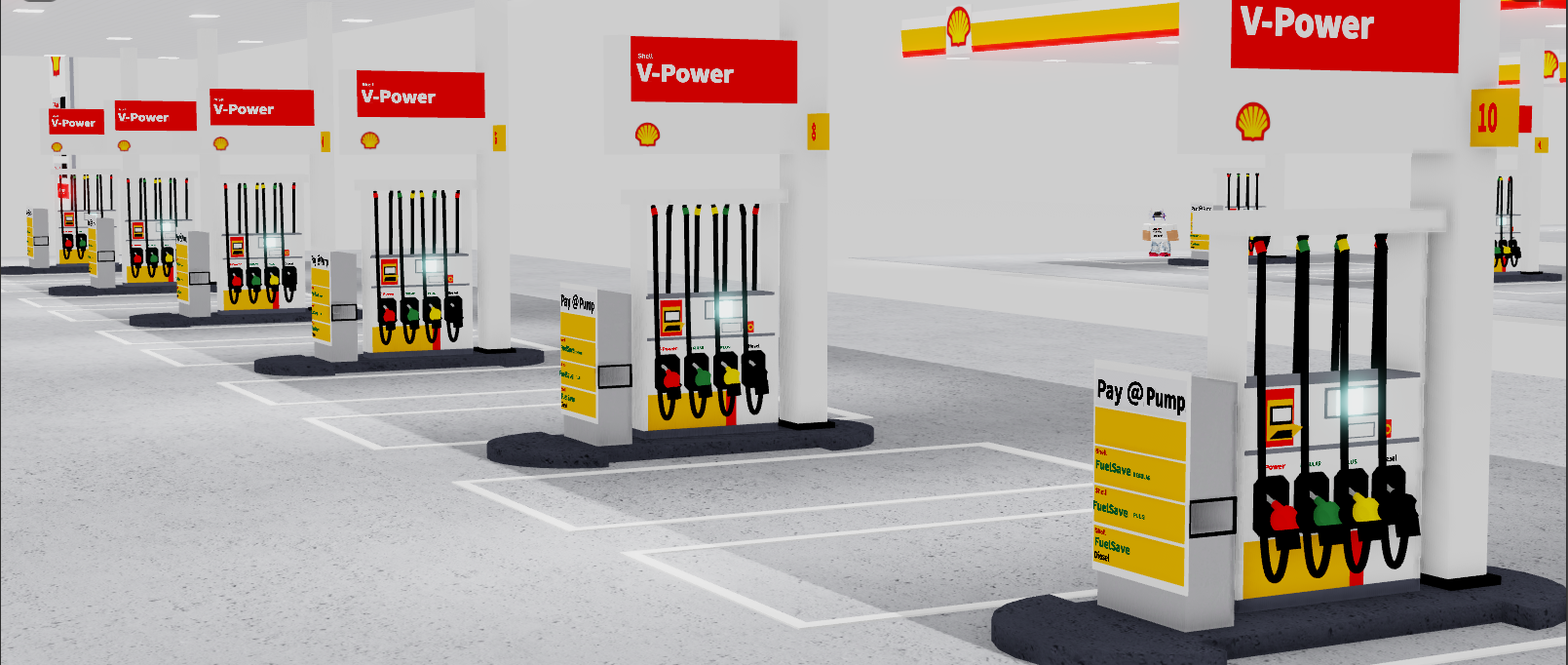 Shell Petrol Pump Pack – Clearly Development