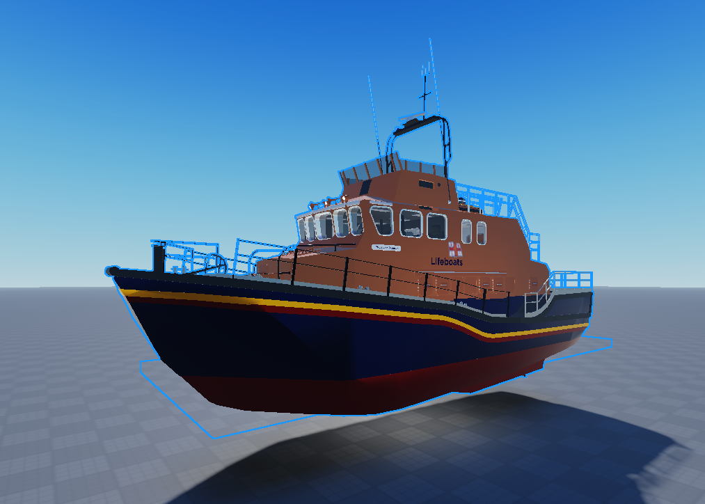RT – RNLI Boat Pack – Clearly Development