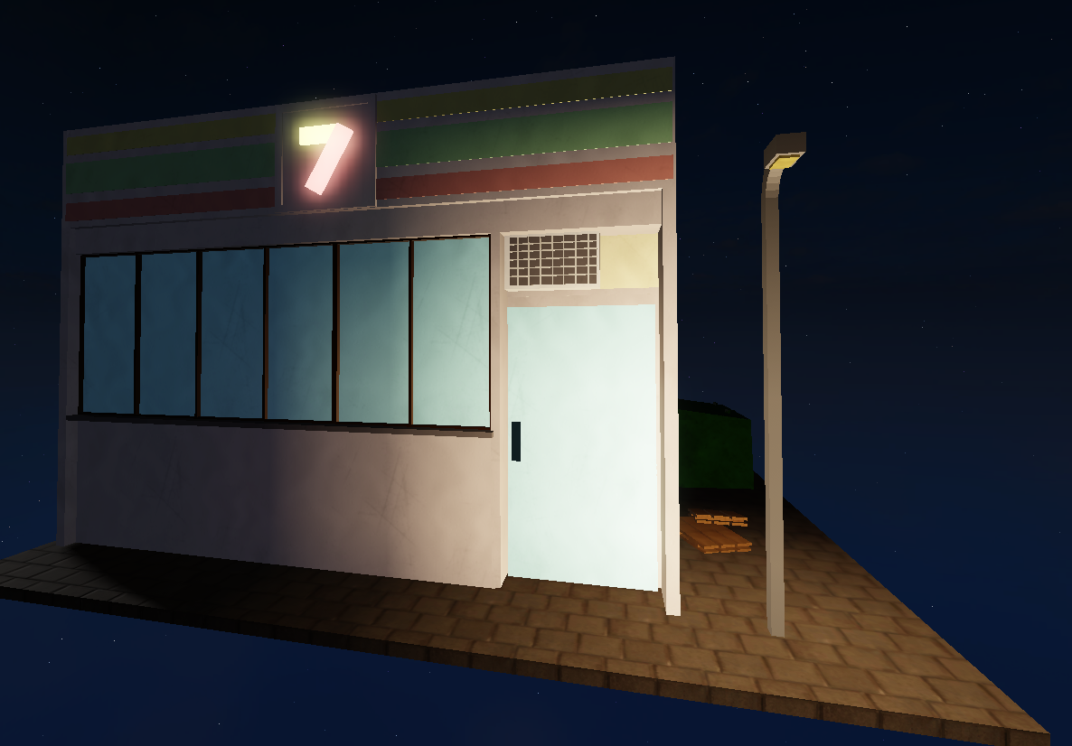 711 store with interior – Clearly Development