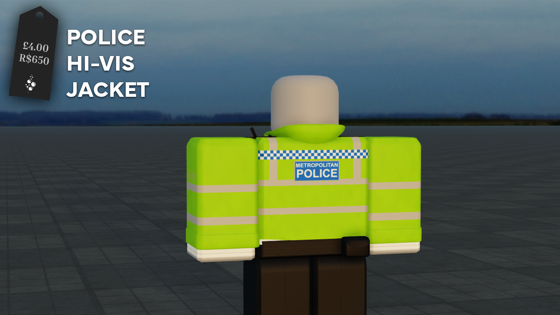 Metropolitan Police – Hi-Vis Jacket – Clearly Development