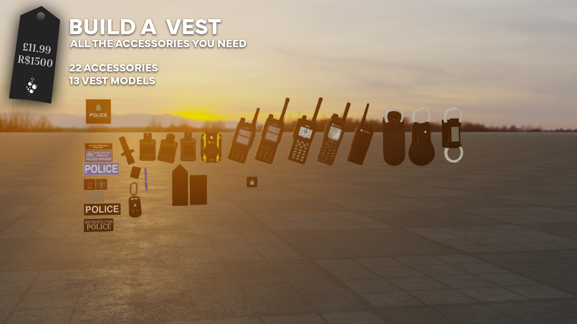 Build A Vest – Vest Building Kit – Clearly Development