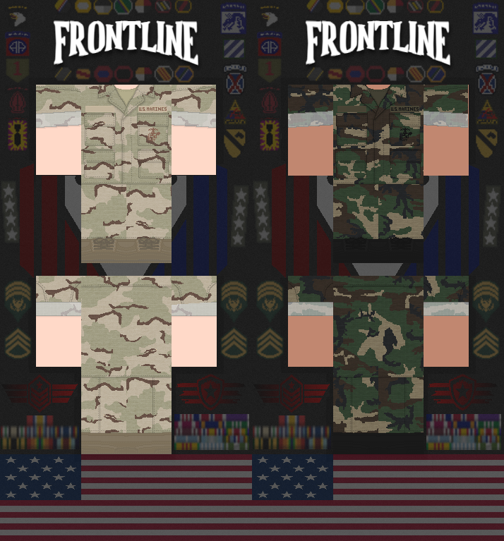 U.S. Marines Desert Combat Uniform/Battle Dress Uniform Bundle ...