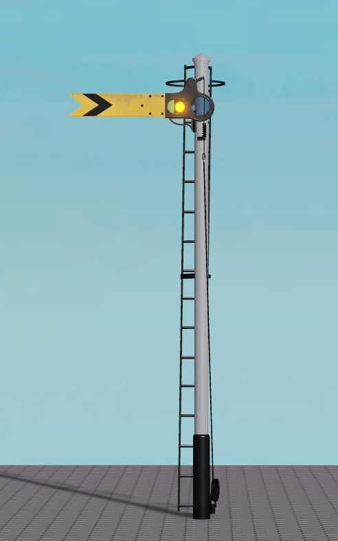 Upper Quadrant Signals | LMS | Roblox Railways – Clearly Development