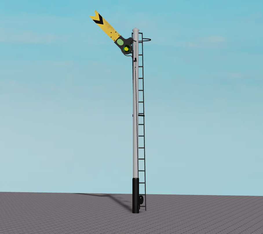 Upper Quadrant Signals | LMS | Roblox Railways – Clearly Development