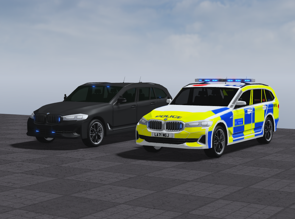 MET BMW G31 Facelift Pack UK British Police Car – Clearly Development