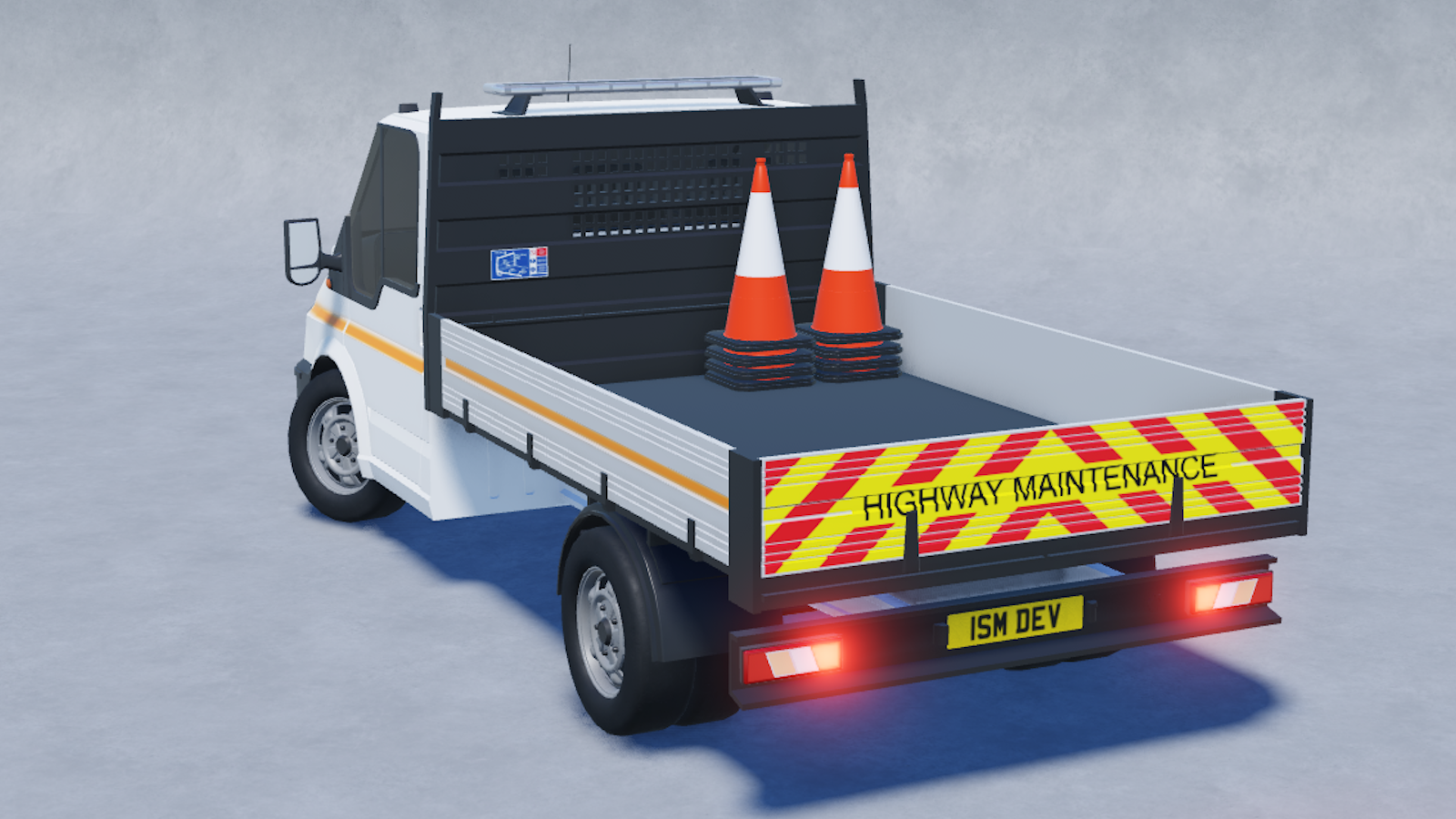 Ford Transit Highway Maintenance Tipper – Clearly Development