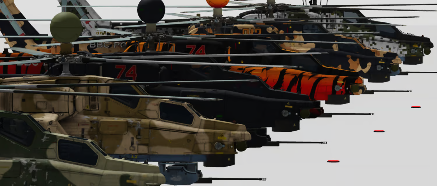 Mi-28NM Helicopter Pack – Clearly Development