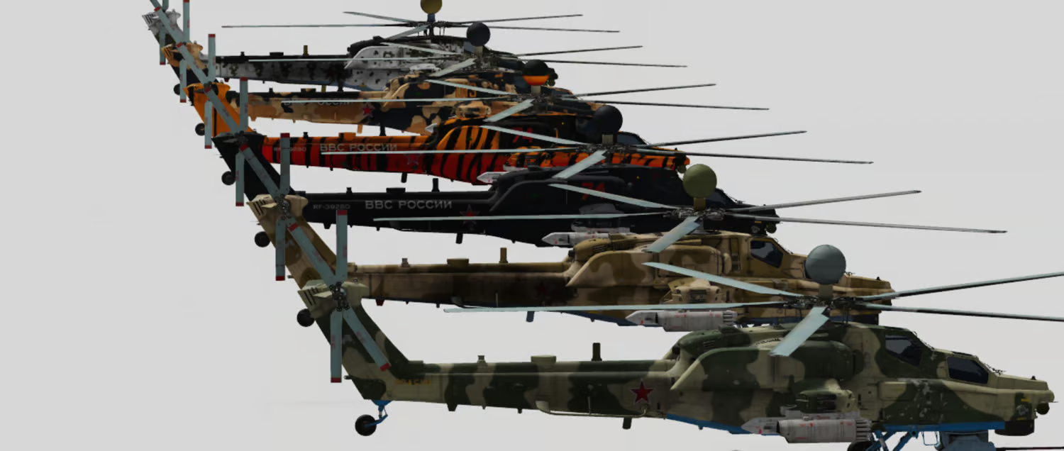 Mi-28NM Helicopter Pack – Clearly Development