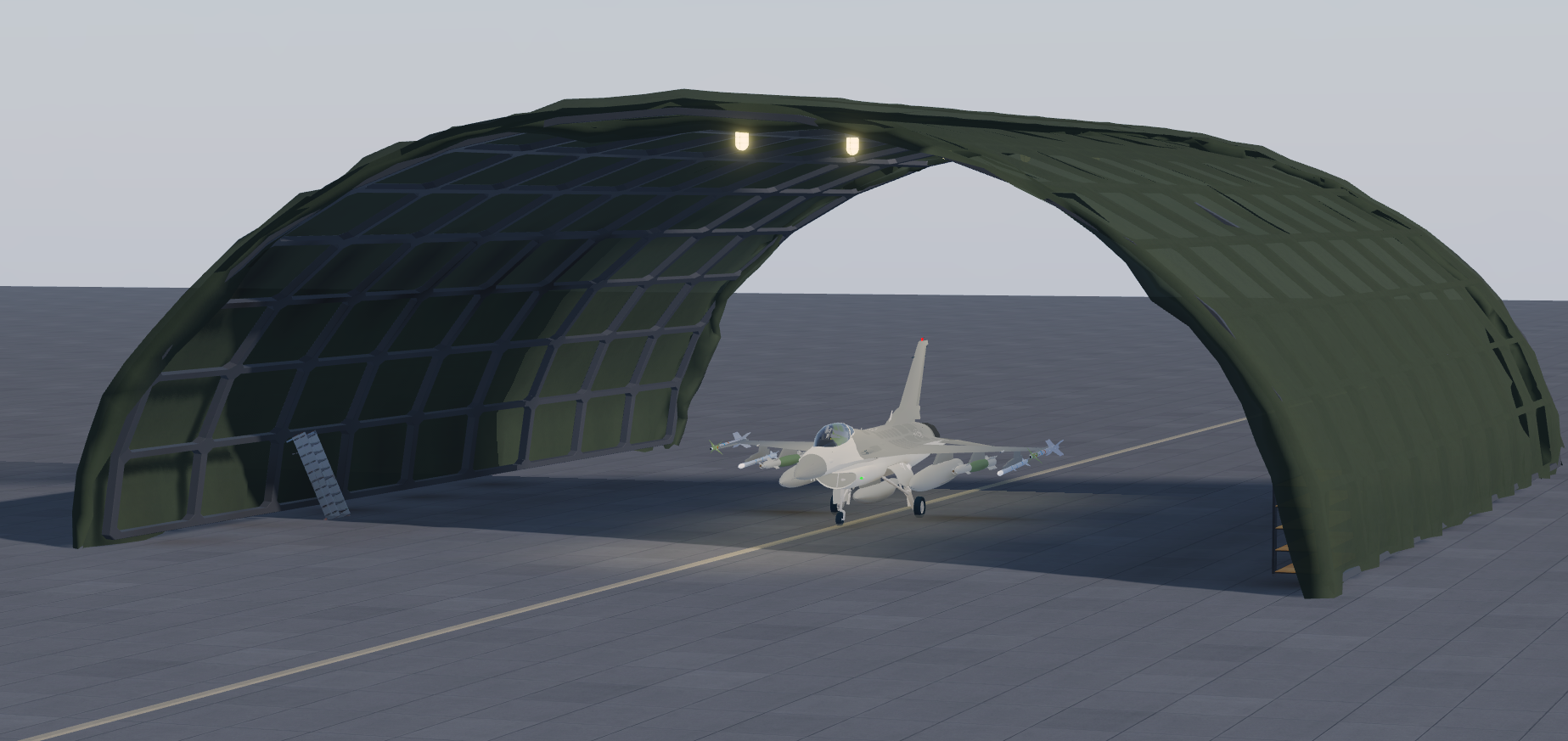 Tent Hangar – Clearly Development