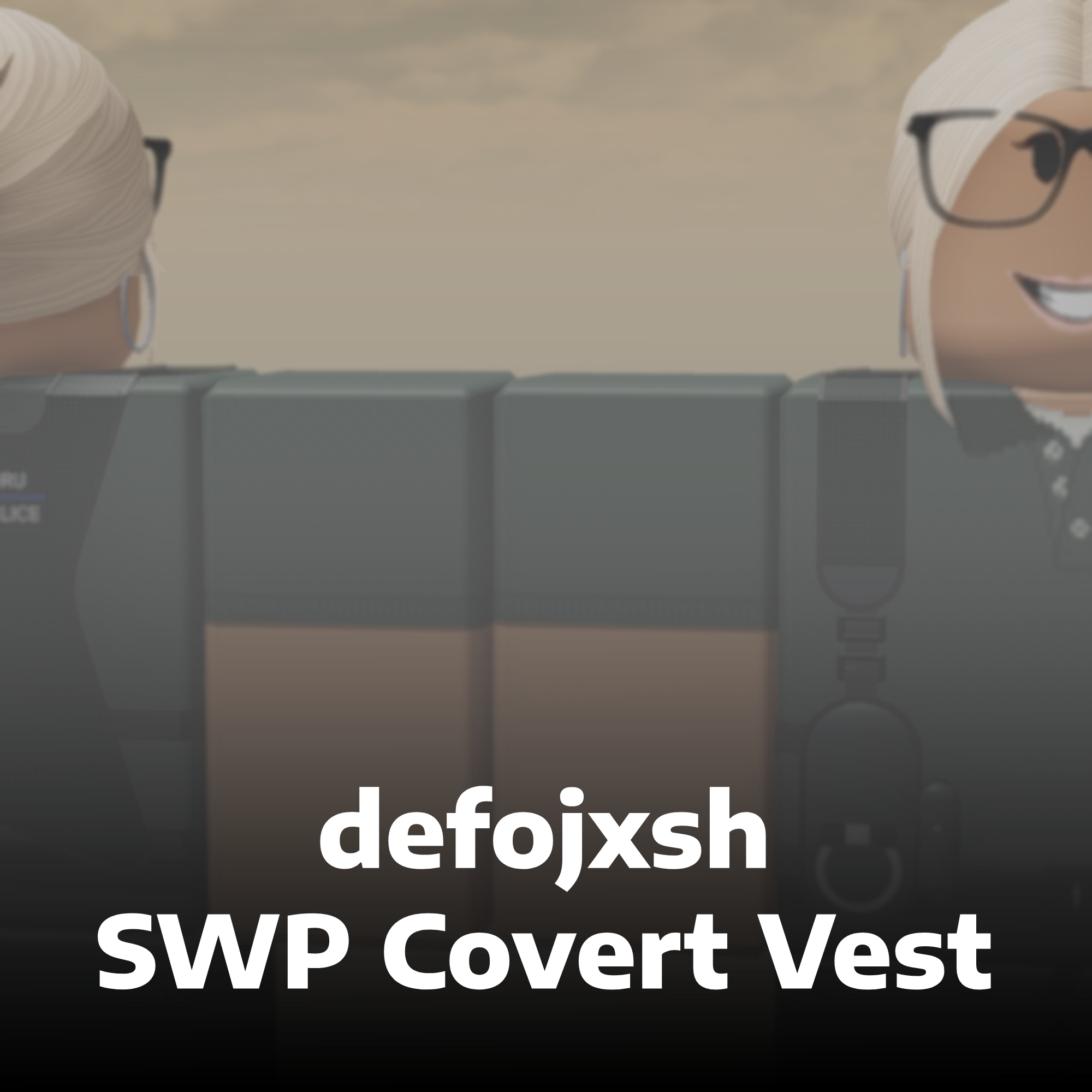 Covert Police Vest – Clearly Development