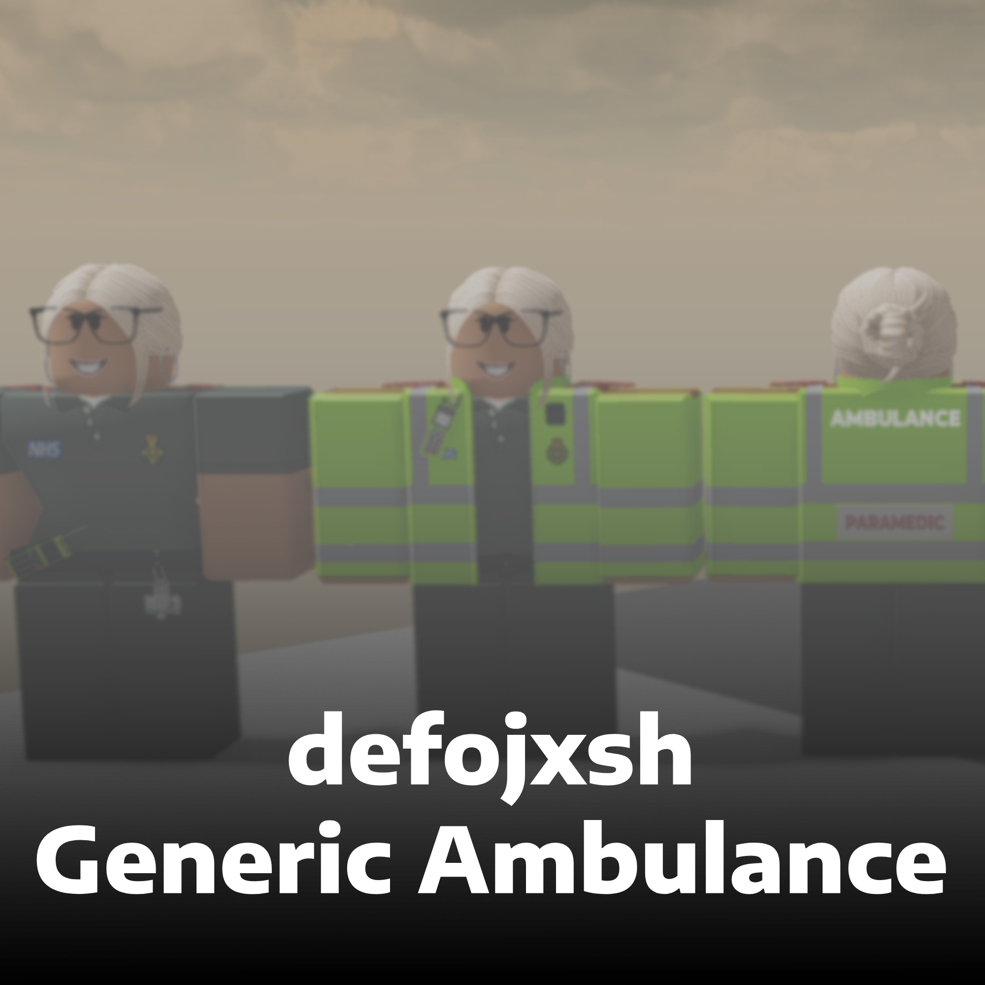 Generic Ambulance Service Uniform Pack – Clearly Development