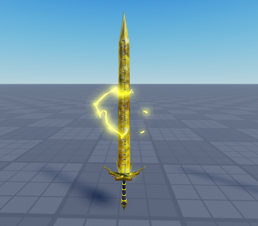 Lightning Elemental Sword – Clearly Development