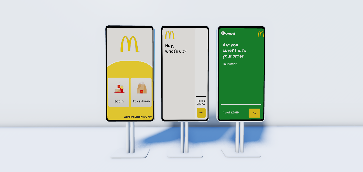 McDonald’s Ordering UI – Clearly Development