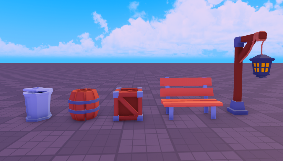 Cartoony Low Poly Simulator Asset Pack – Clearly Development