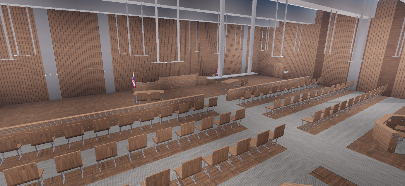 Detailed British Army Court House – SALE – Clearly Development