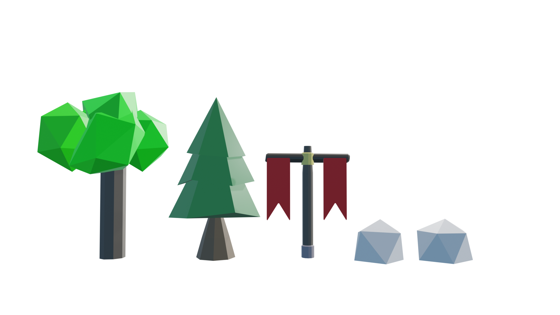 Nature Asset Pack 4 Piece – Clearly Development