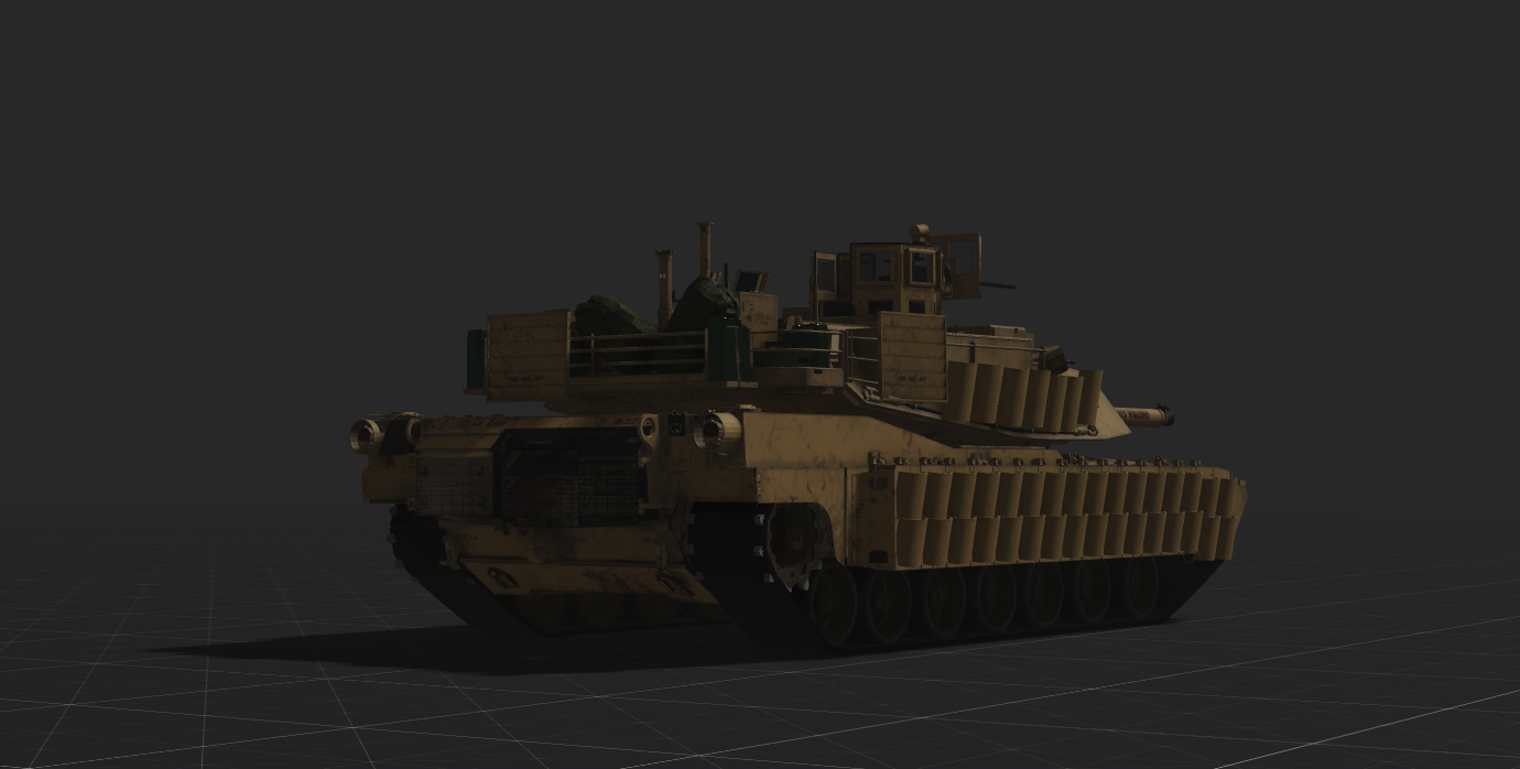 M1A2 Abrams Tank – Clearly Development