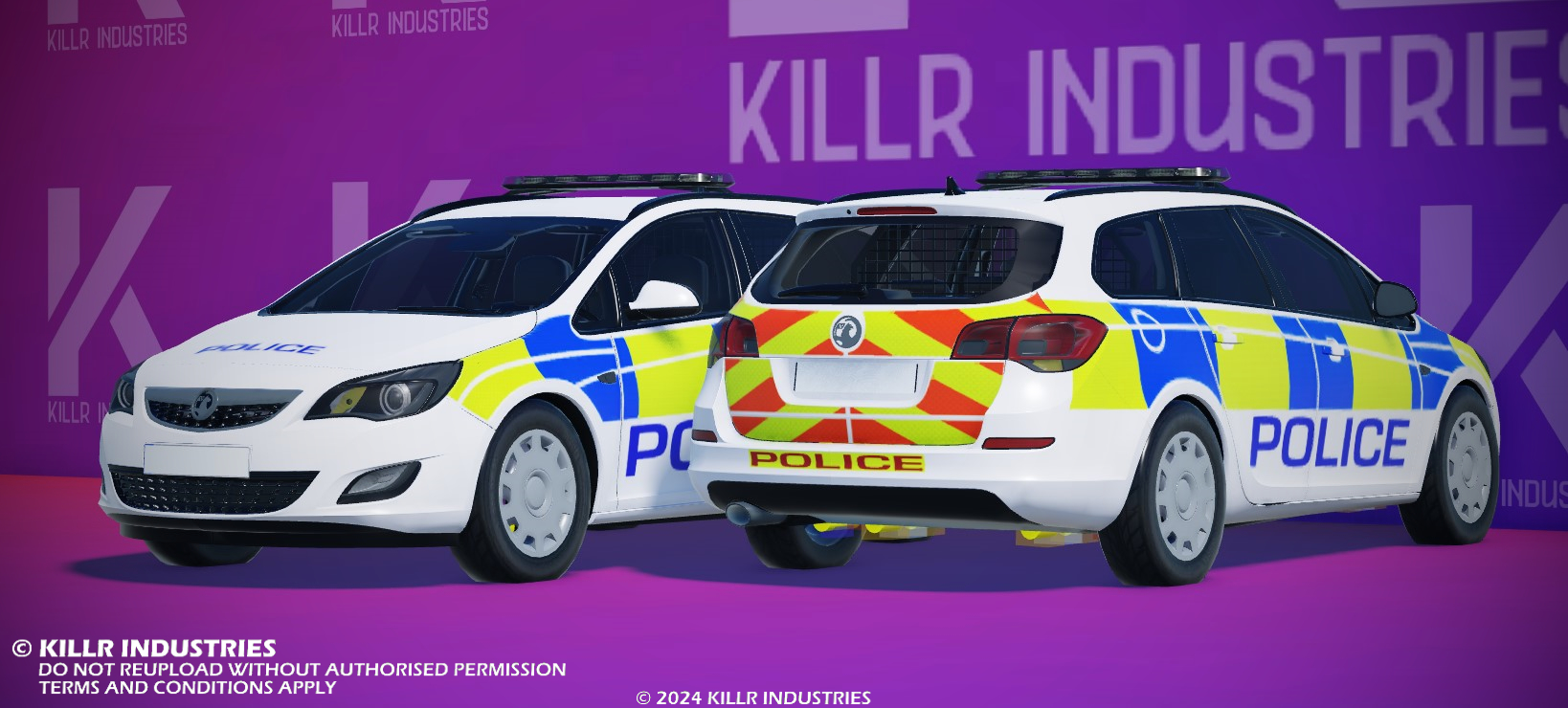 UK Police Vauxhall Astra Estate (High Quality) – Clearly Development