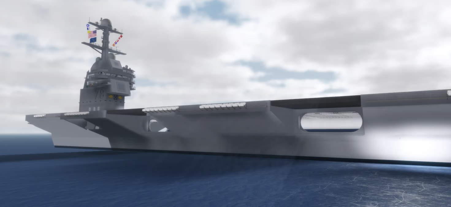 USS Gerald R. Ford, CV-78 – Clearly Development