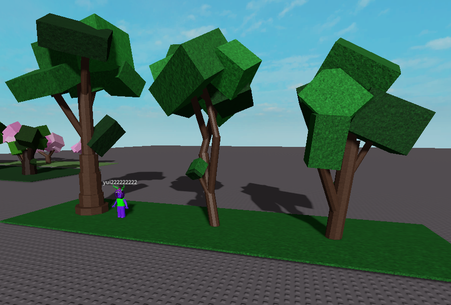 (42 assets) Blocky Tree and Nature Pack Medium sized Asset Pack ( Cheap ...