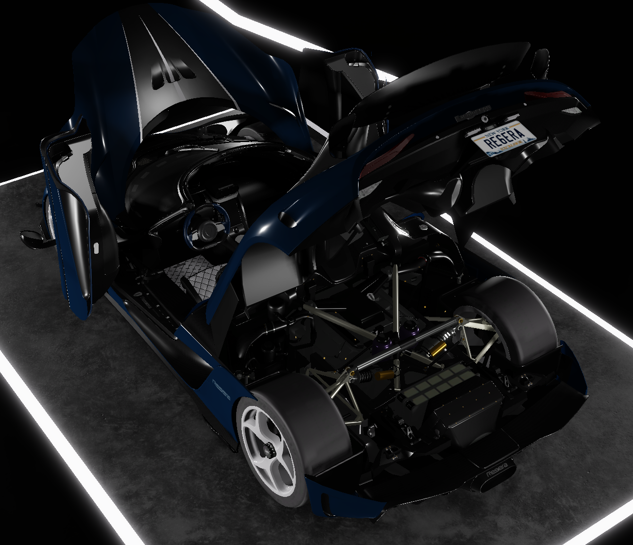 2018 Regera Ghost Package | Scripted ROBLOX Slot Car – Clearly Development