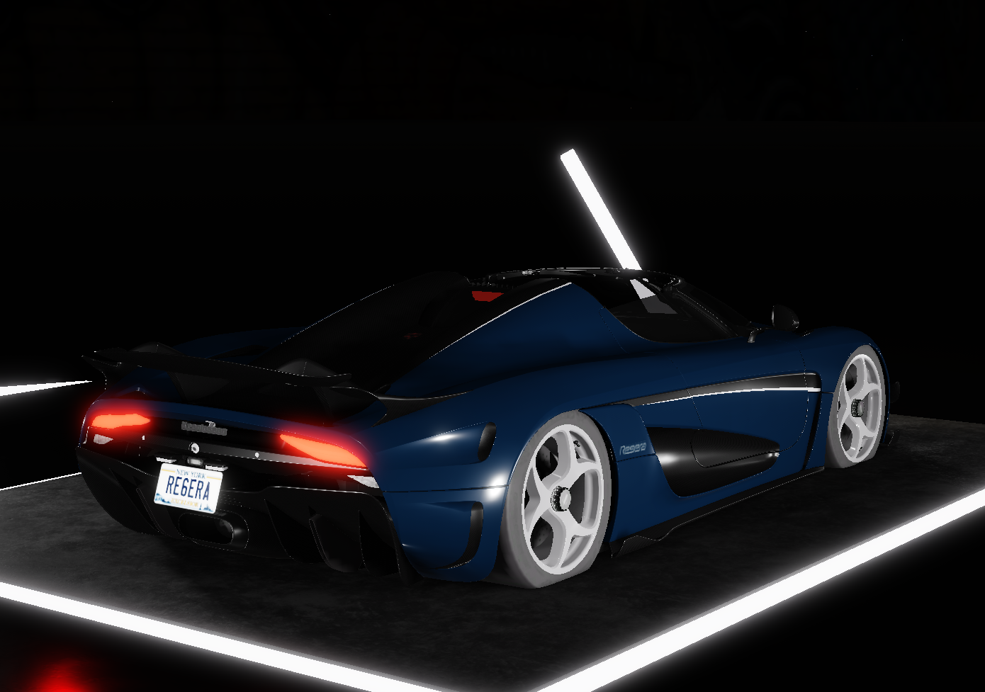 2018 Regera Ghost Package | Scripted ROBLOX Slot Car – Clearly Development