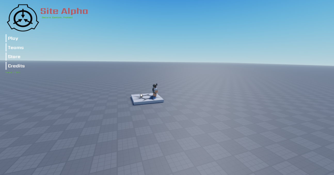 SCP:F Menu – Clearly Development