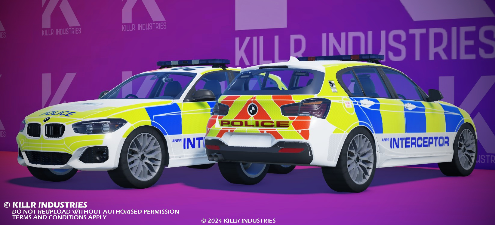 UK Police Marked BMW 1 Series – Clearly Development