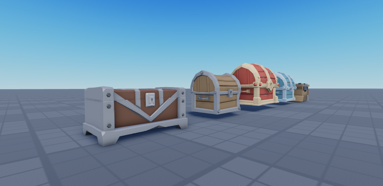 Low Poly Chests – Clearly Development